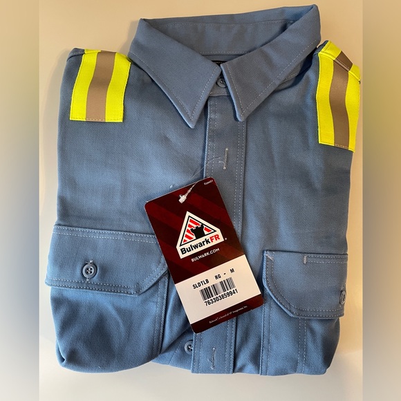bulwark | Shirts | Mens Flame Resistant Protective Apparel Size Reg ...